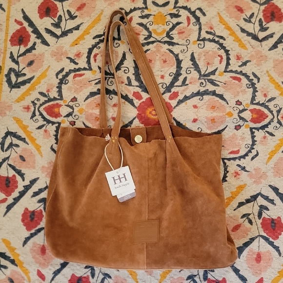 Haute Hippie | Bags | Haute Hippie 0suede Tote Bag With Detachable ...